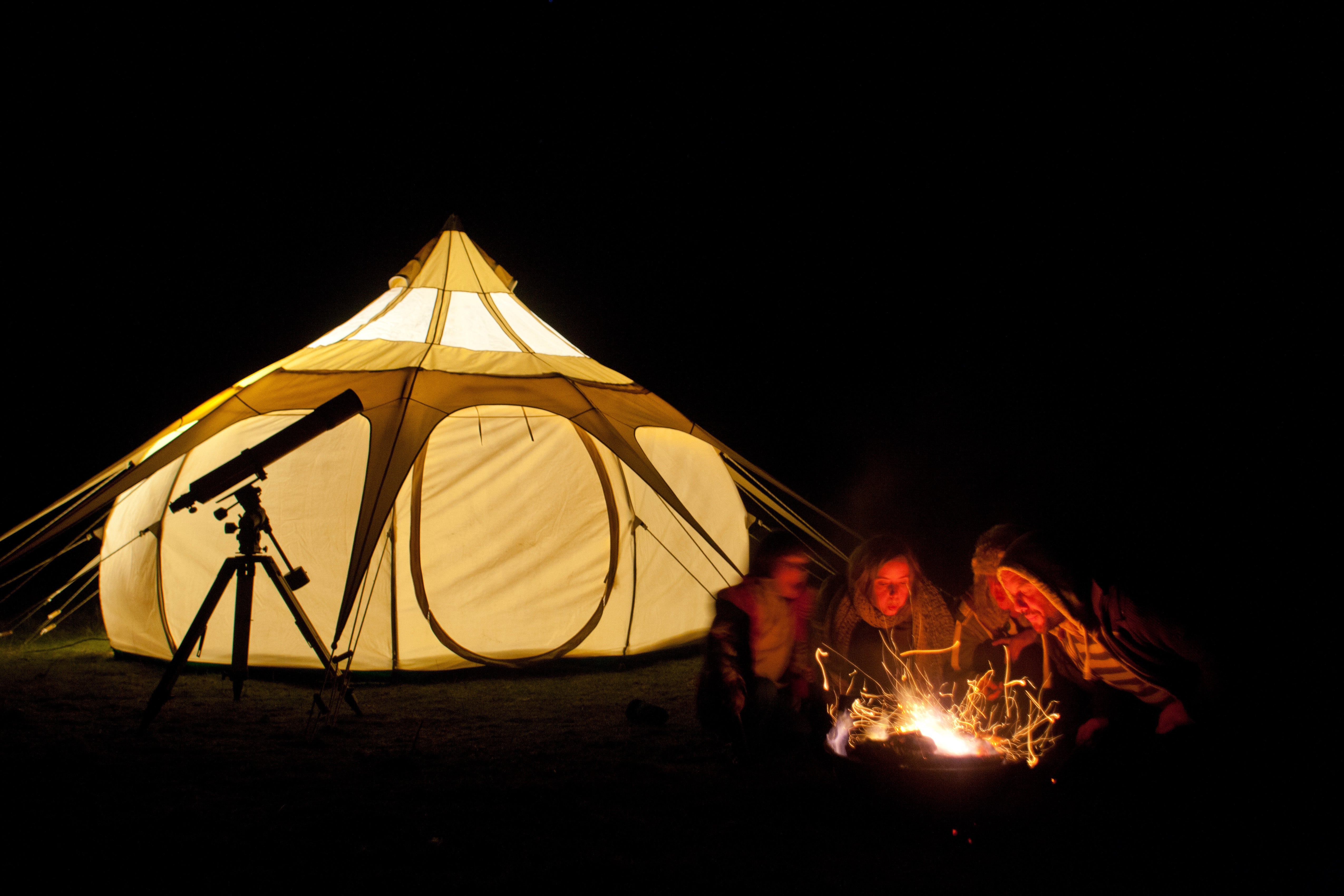 4m Lotus Stargazer Tent – Lotus Belle Zelte: Lotus Belle Tents Europe